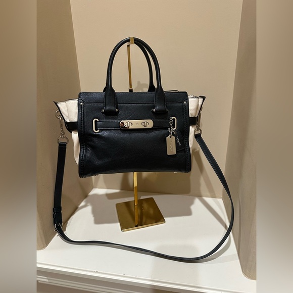 Bags | Coach Swagger 27 Small Satchel In Colorblock Retail 325 | Poshmark